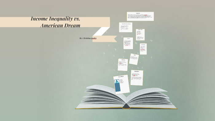 Income Inequality vs. American Dream by Christina Gailey on Prezi