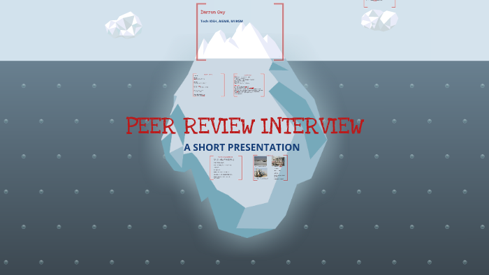 IOSH Peer Review by Darren Guy on Prezi