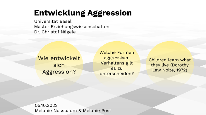 Entwicklung Aggression by Melanie Joy Post on Prezi