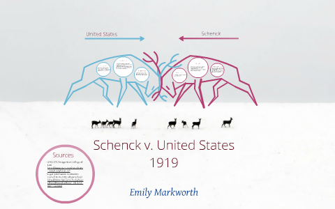Schenck v. United States by Emily Markworth on Prezi