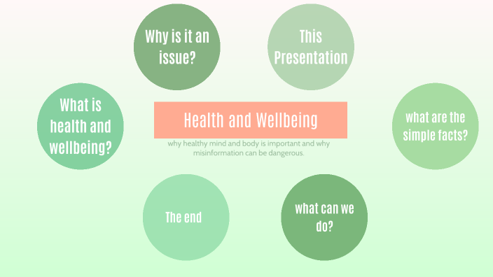 why healthy mind and body is important and why misimformation can be ...