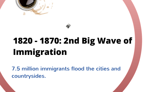 2nd Big Wave of Immigration 1820-1870 by mark spiegel on Prezi