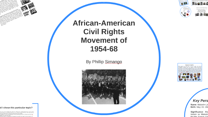 African-American Civil Rights Movement of 1954-68 by Phillip Simango on ...