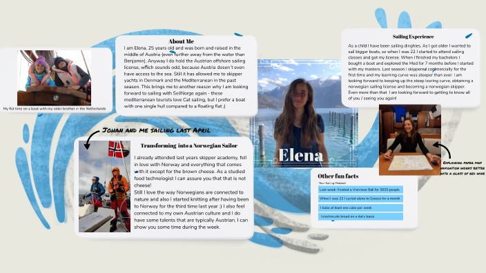 Elena SN Crew Presentation by Elena Marek on Prezi