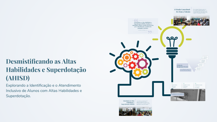 Desmistificando as Altas Habilidades e Superdotação (AHISD) by Cau ...