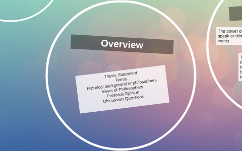 Freedom vs. Determinism by Shaista Malik on Prezi