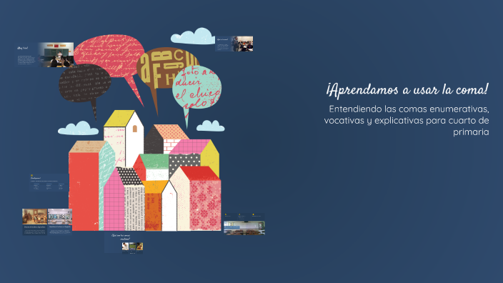 ¡Aprendamos a usar la coma! by Dina SCH on Prezi