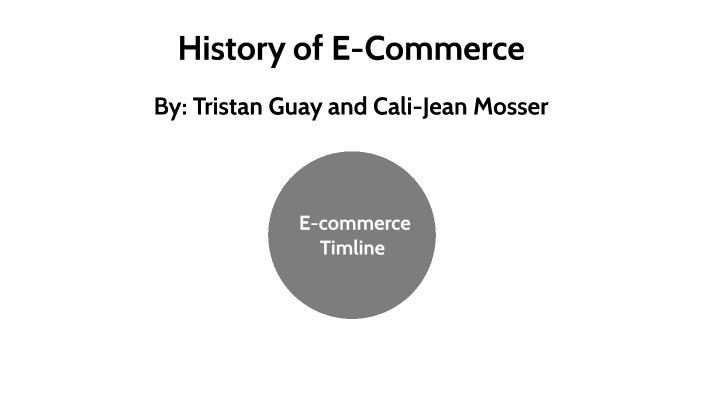 History Of E-Commerce by tristan guay on Prezi