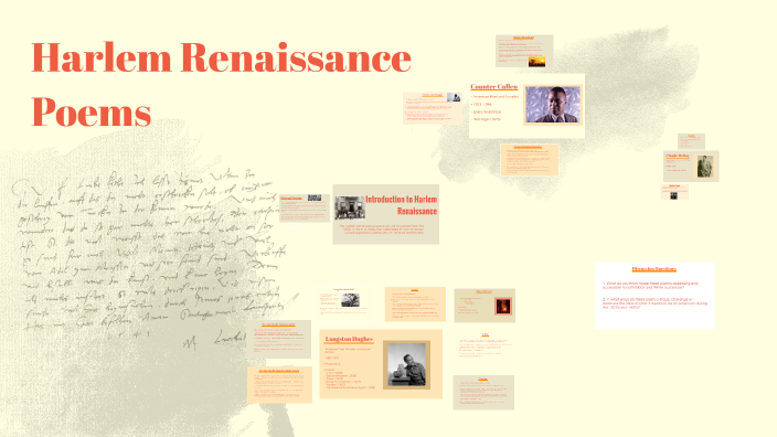 Harlem Renaissance Poems by Lusine Tatevosyan on Prezi