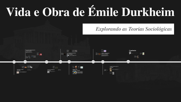 Vida e Obra de Émile Durkheim by bruna pandolfi on Prezi
