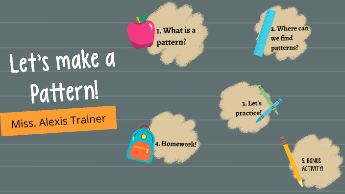 Let's Make a Pattern! by Alexis Trainer on Prezi