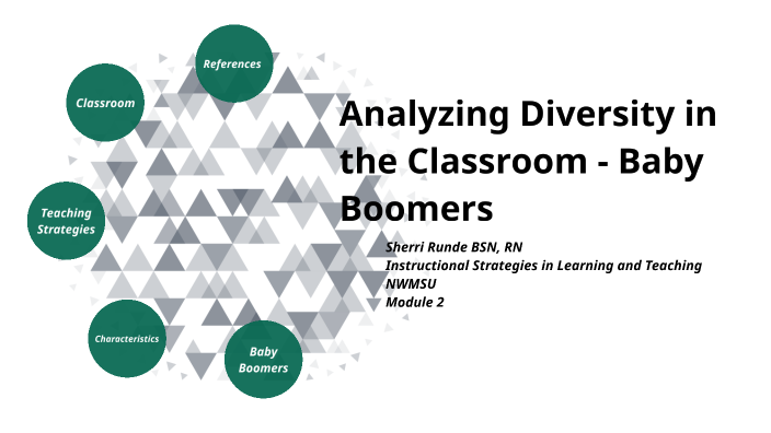 Analyzing Diversity in the Classroom- Baby Boomers by Sherri Runde on Prezi