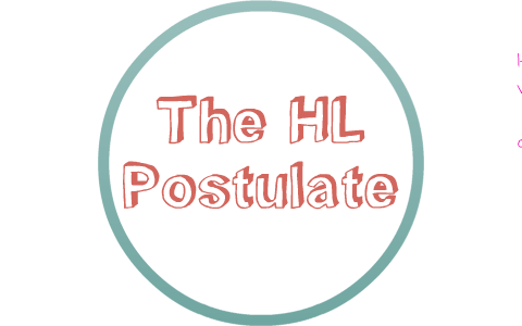 Lesson 3.8: The HL Postulate by Jaileen Salazar on Prezi