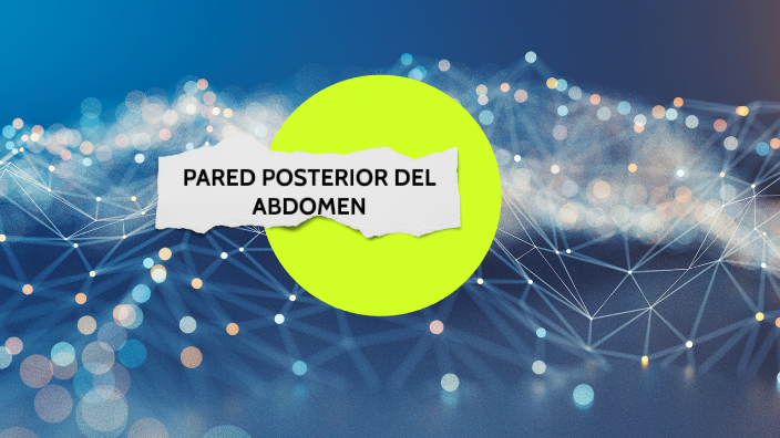 PARED POSTERIOR DEL ABDOMEN by Andy Monzon on Prezi