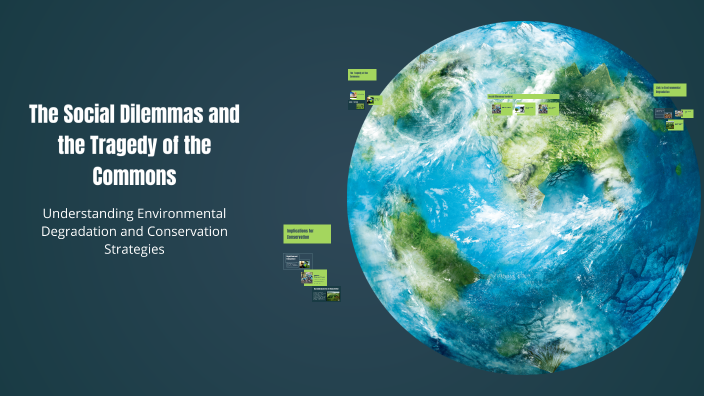 The Social Dilemmas and the Tragedy of the Commons by Freddie Kokha on ...