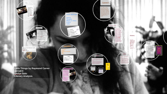 Little Things by Raymond Carver by Leslye Soto on Prezi
