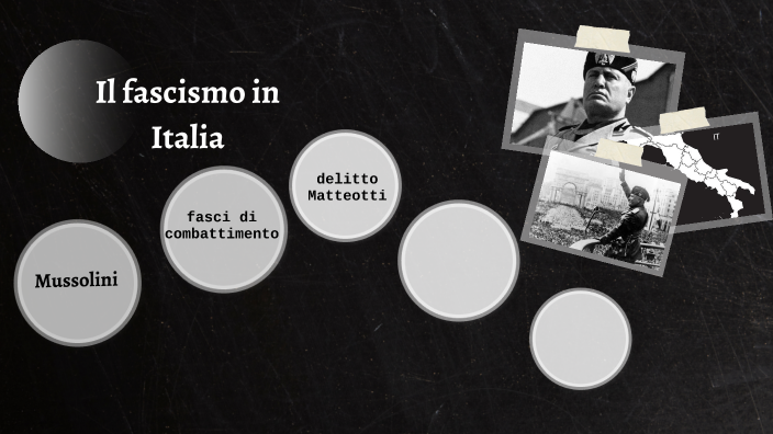 il fascismo in Italia by Sara Lusha on Prezi