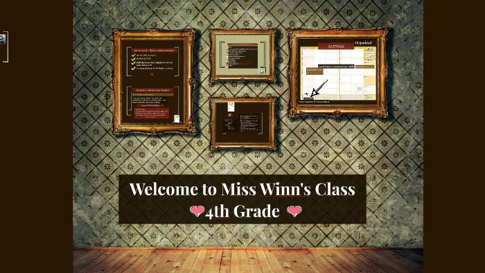 Welcome to Miss Winn's Class by