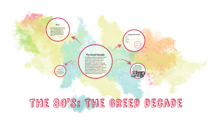 the 80's: The Greed decade by Dallas Dillon on Prezi