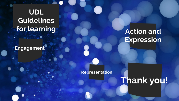 UDL Guidelines by Jenifer Bell on Prezi