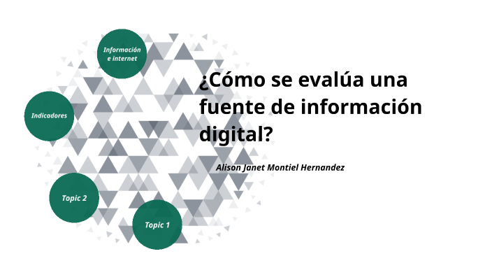 Fuentes de información by Alison Montiel on Prezi