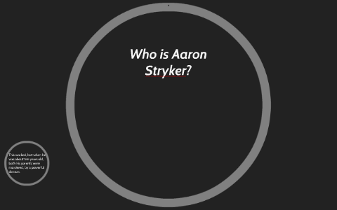 Who is Aaron Stryker? by Nicole Locke on Prezi