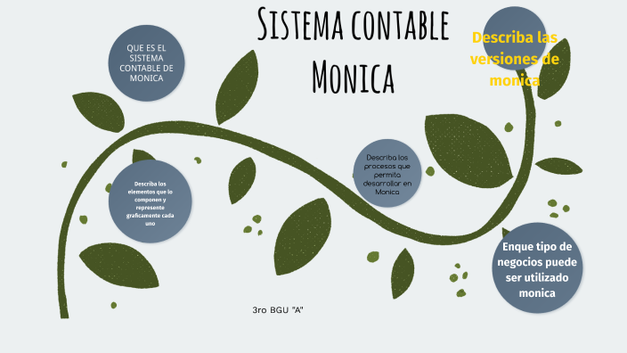 SISTEMA CONTABLE MONICA by Lesly Cabascango on Prezi