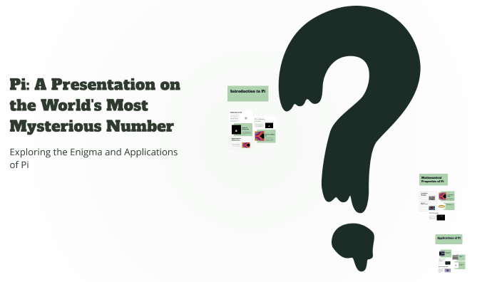 Pi: A Presentation on the World's Most Mysterious Number by Aditi Yadav ...