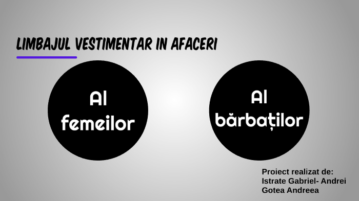 Codul vestimentar by Istrate Gabriel on Prezi