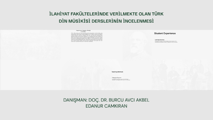 Analyzing Turkish Religious Music Courses in Divinity Faculties by ... Analyzing Turkish Religious Music Courses in Divinity Faculties by ...