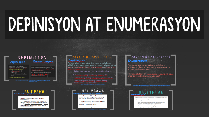DEPINISYON AT ENUMERASYON by Jan Abadilla on Prezi