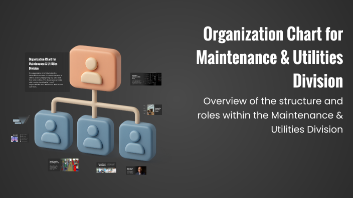Organization Chart for Maintenance & Utilities Division by Hatem ...