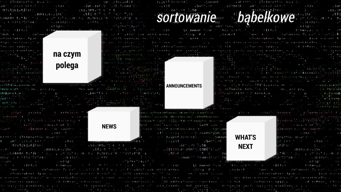 sortowanie babelkowe by costam costamv2 on Prezi