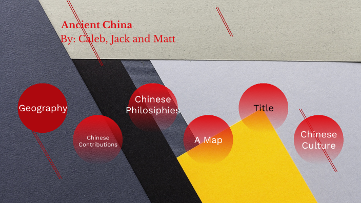 Ancient Chinese Report by Matthew Brunscheen on Prezi