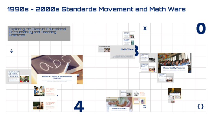 1990s - 2000s Standards Movement and Math Wars by Hillary Smylie on Prezi