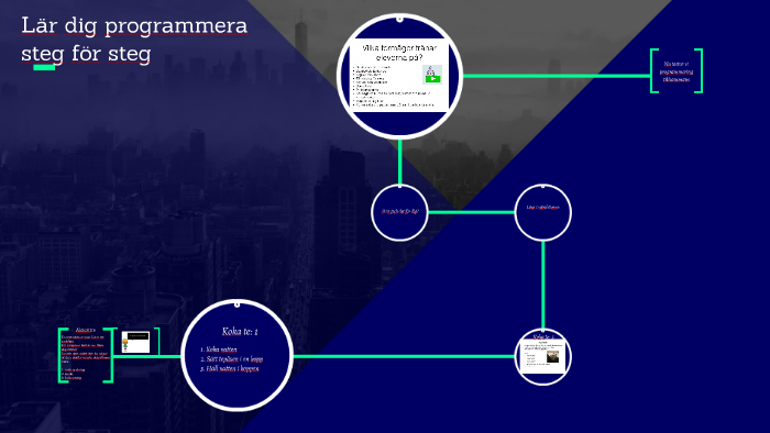 Lär dig programmera steg för steg by Elisabet Demirci on Prezi
