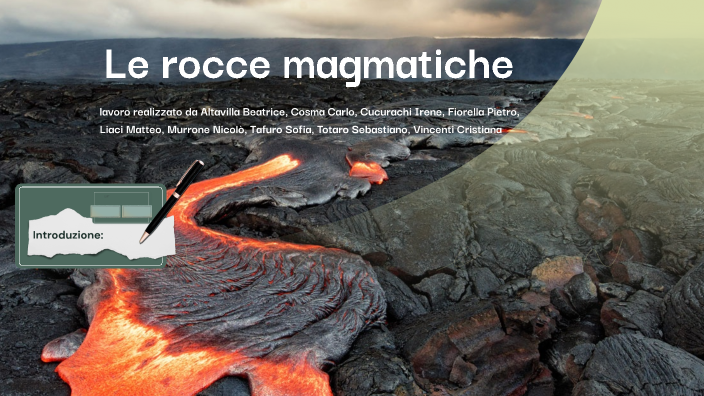Le rocce magmatiche by Sofia Tafuro on Prezi