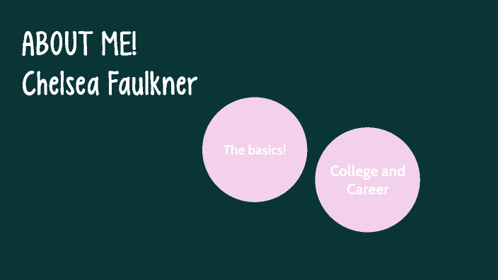 Chelsea Faulkner Introduction by Chelsea Faulkner on Prezi