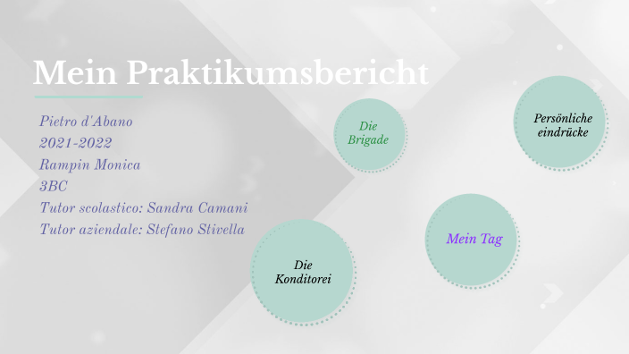 Mein Praktikumsbericht by Monica Rampin on Prezi