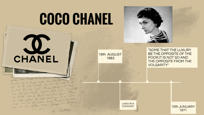 COCO CHANEL by ARIANNA QUISTINI on Prezi