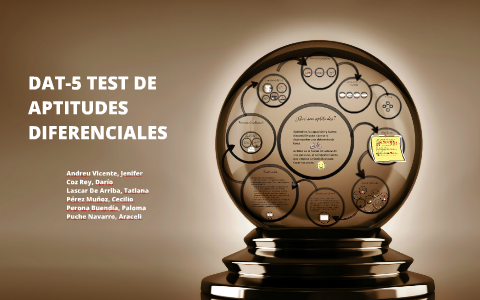 DAT-5 TEST DE APTITUDES DIFERENCIALES by Cecilio Perez Muñoz on Prezi