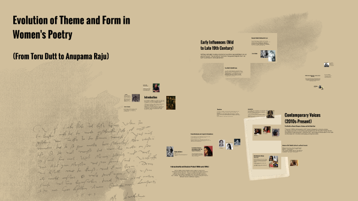 Evolution of Theme and Form in Women's Poetry by APARNA MURALI on Prezi