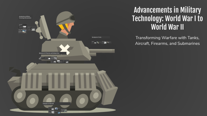 Advancements in Military Technology: World War I to World War II by ...