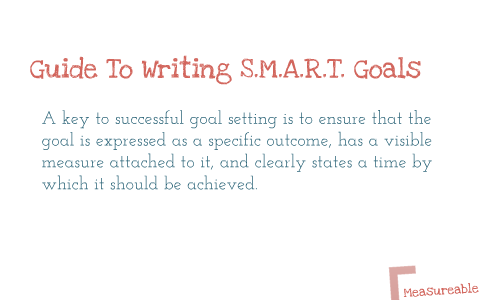 Guide to Writing SMART Goals by Aaron Bulthuis on Prezi