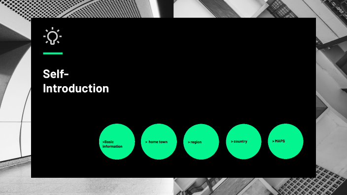 self-introduction by hanjie li on Prezi