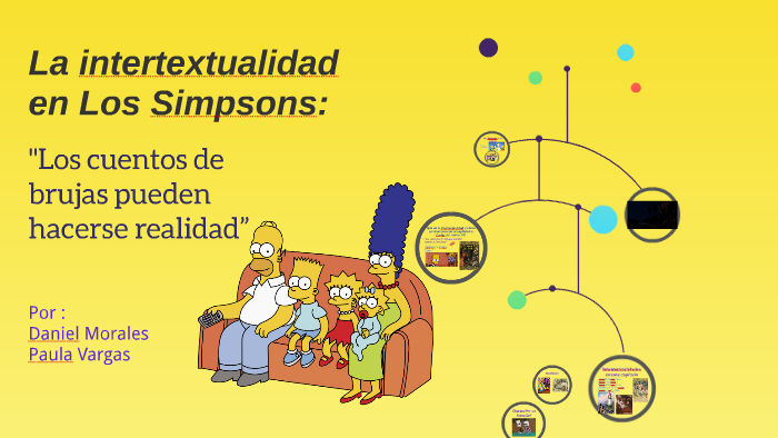 La intertextualidad en Los Simpsons: by Paula Vargas on Prezi