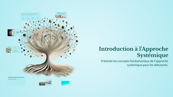 Introduction à l'Approche Systémique by Amir EL IBRAHIMI on Prezi