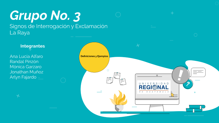 Grupo No. 3 Signos de Interrogación y Explamación y La Raya by Randall ...