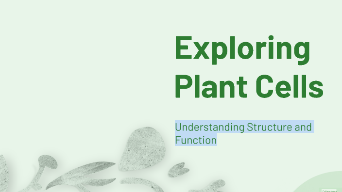 Exploring Plant Cells by Elly Chen on Prezi