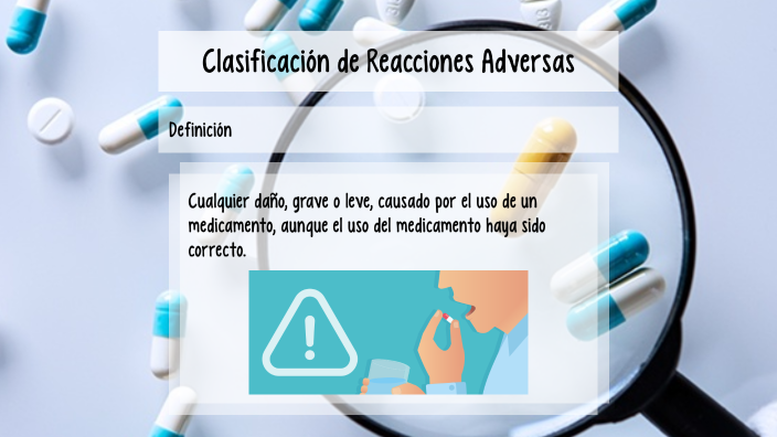 Clasificación de Reacciones Adversas by Paola Pacheco on Prezi